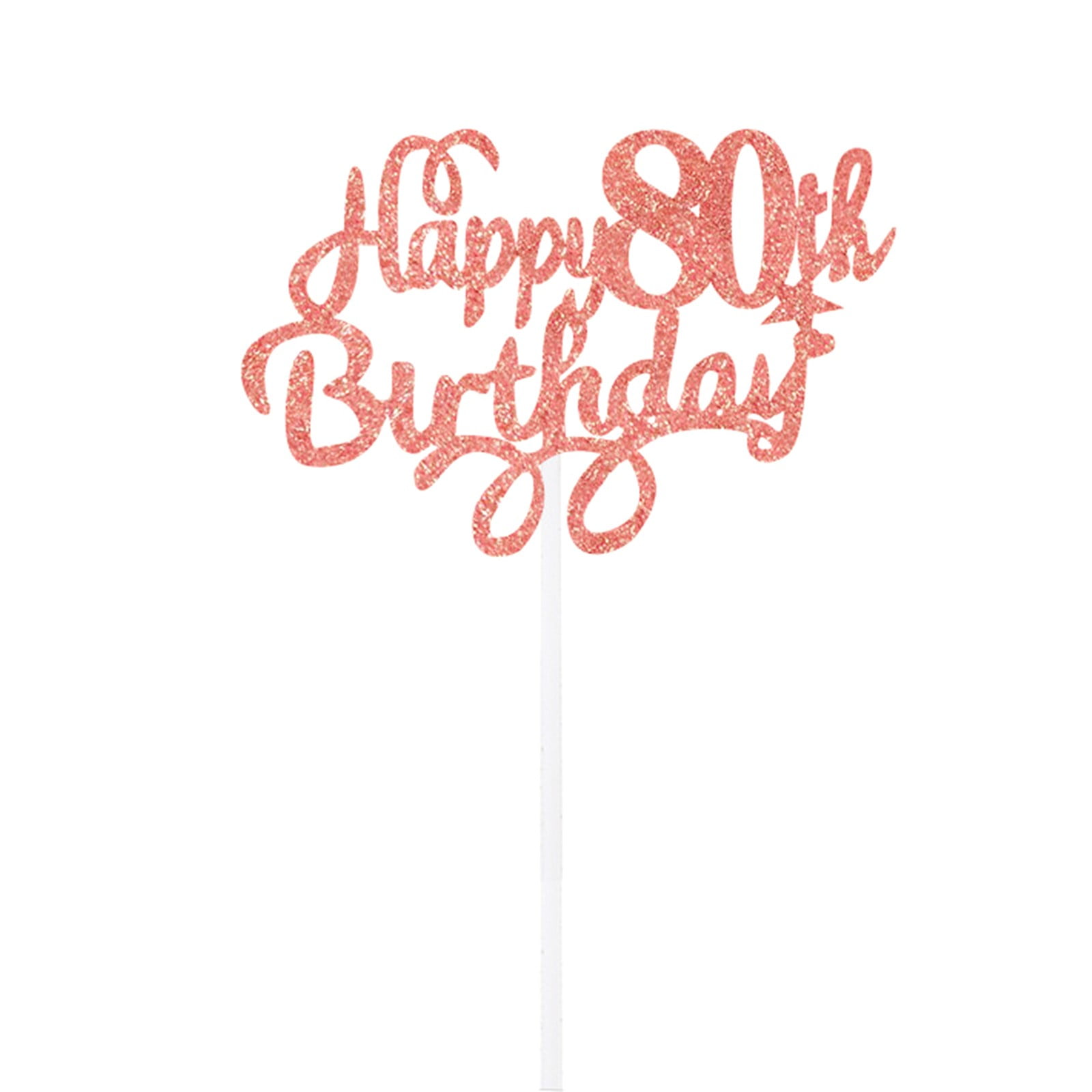 Zhnaai Numbers Cupcake toppers,Cake inserts,Baking Arabic Number Cake ...