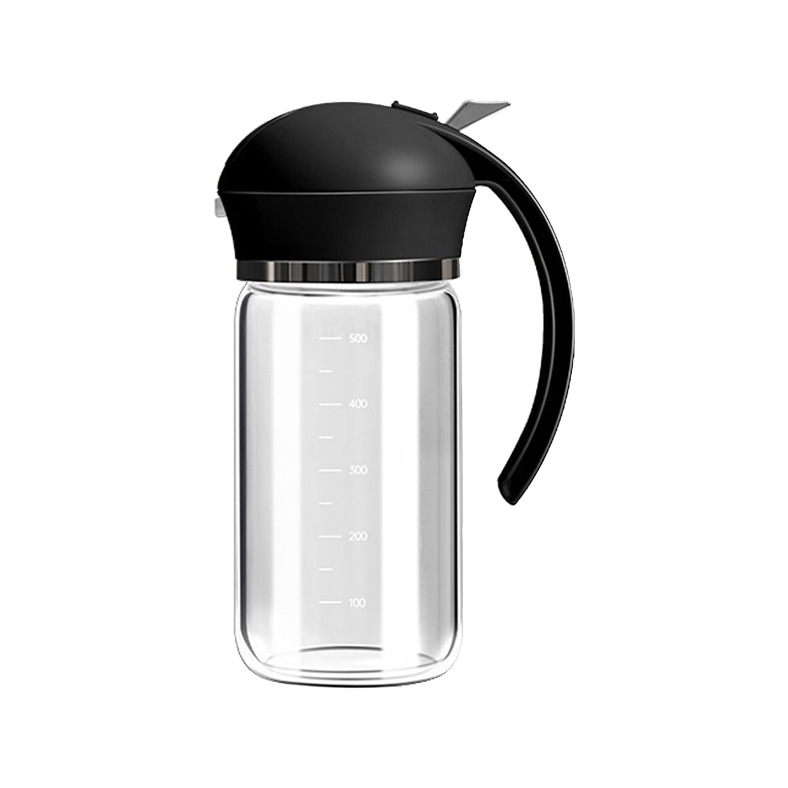 Zhnaai Olive Oil Spray Oil Spray Bottle Glass 500Ml 2 in 1 Reusable Accurate Control Dispenser ...