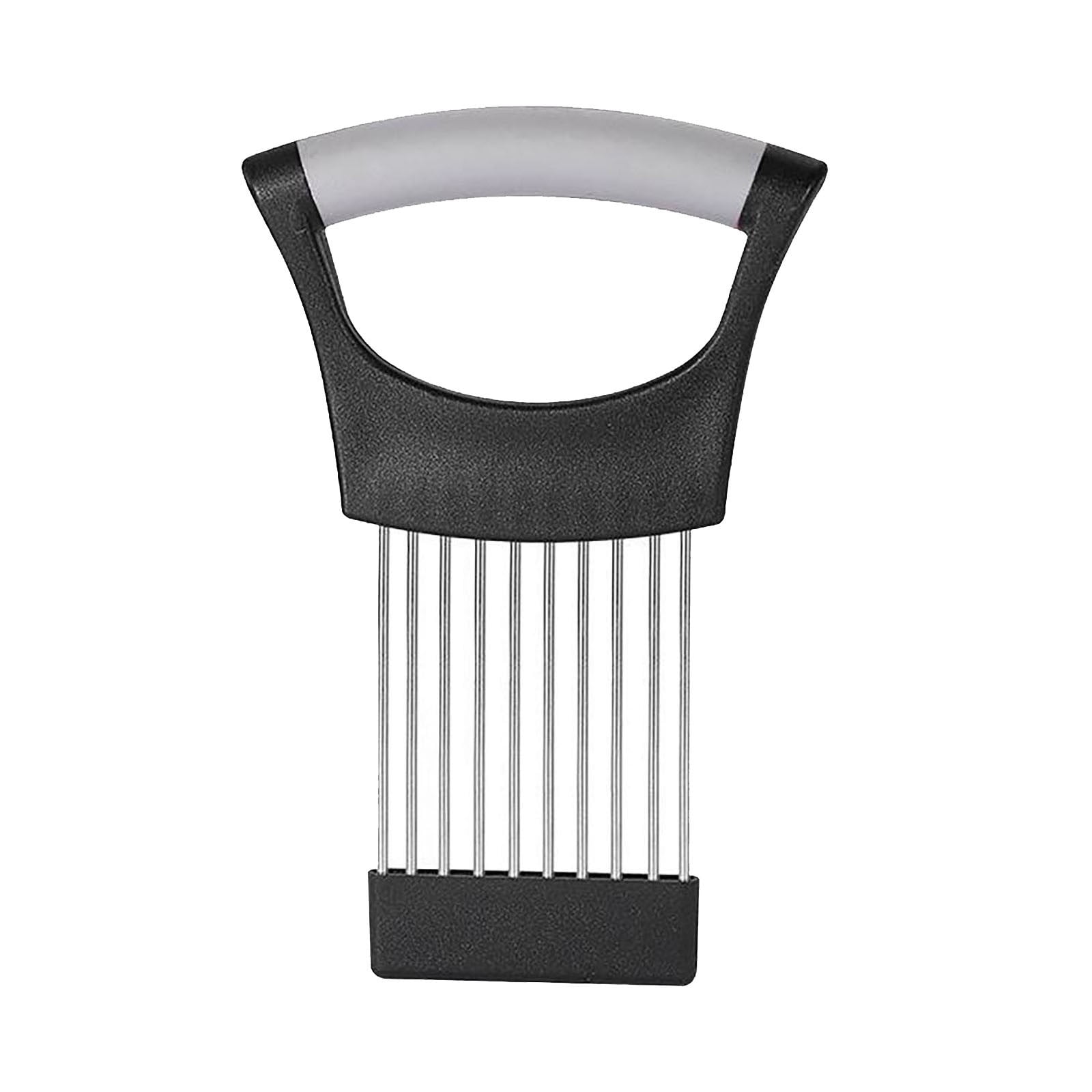 Zhnaai onion Slicer,onion Cutter,Meat insertion Pin 430 Stainless Steel ...