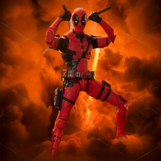 ZhongDong Toys 1/10 scale movie figure Deadpool collectible action ...