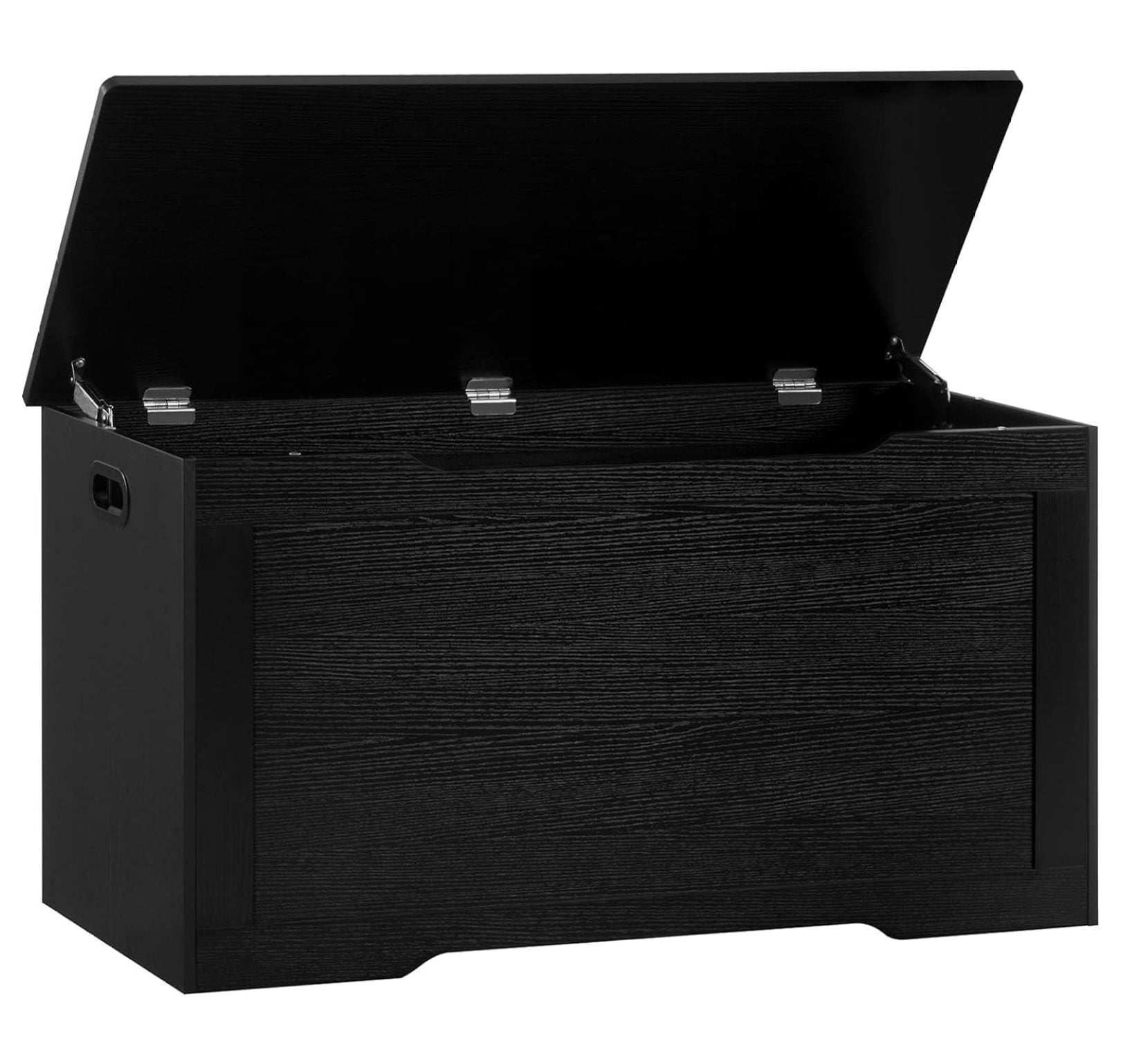 Zhongpeng 39.4” Storage Chest, Storage Trunk, Wooden Toy Box with 2 ...