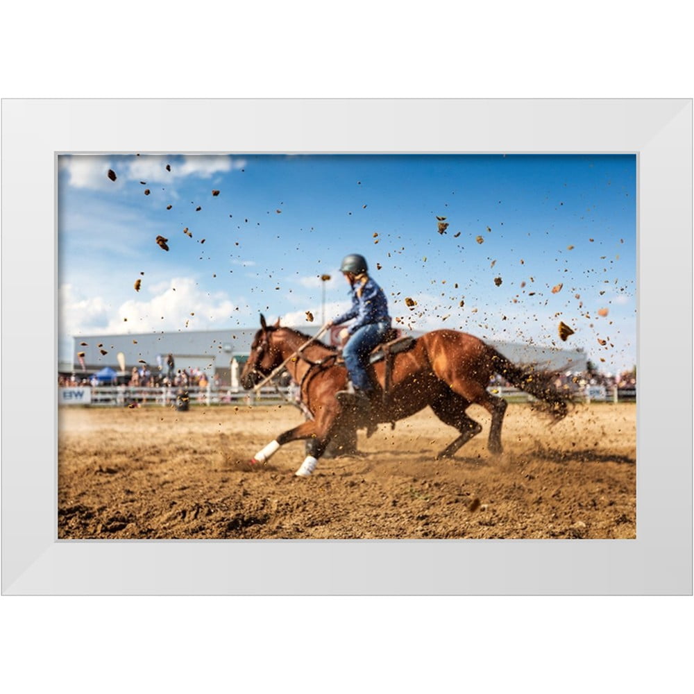 Zhou, Steven 14x11 White Modern Wood Framed Museum Art Print Titled ...