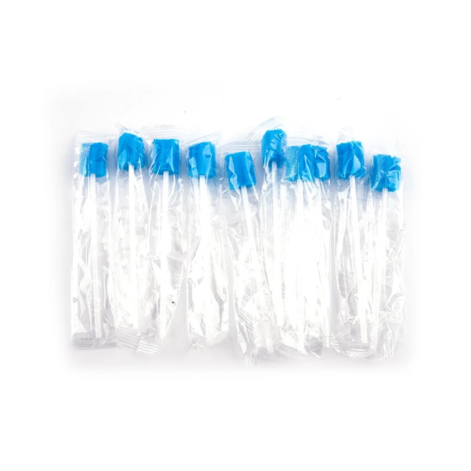 Zhoulg 100pcs Cleaning Mouth Swabs Foam Sputum Sponge Stick For Oral ...