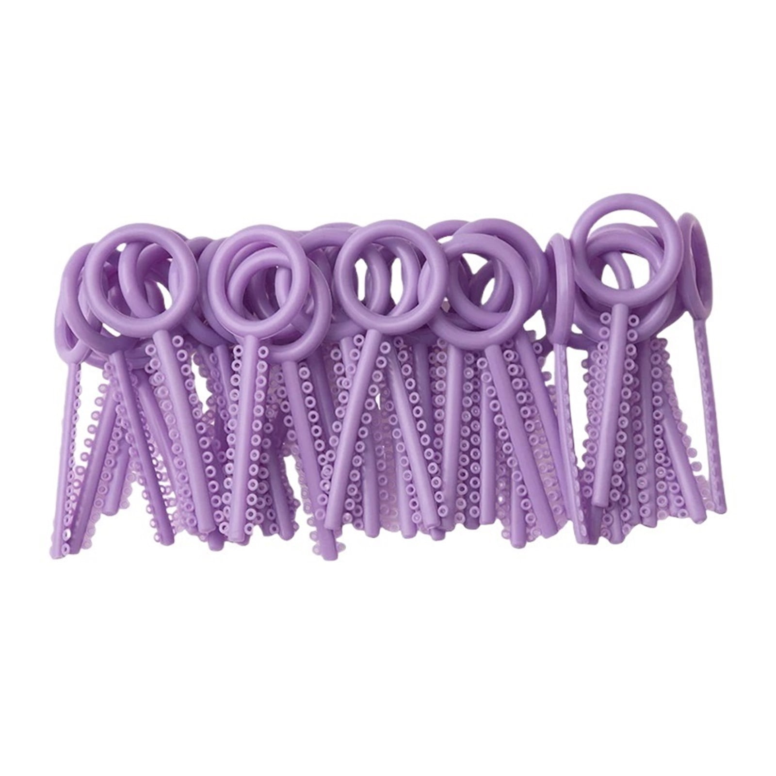 Zhoulg 20 Pcs/Bag Dental Elastic Ligature Ties Rubber Bands O Ring Braces Elastomeric Dentistry ...
