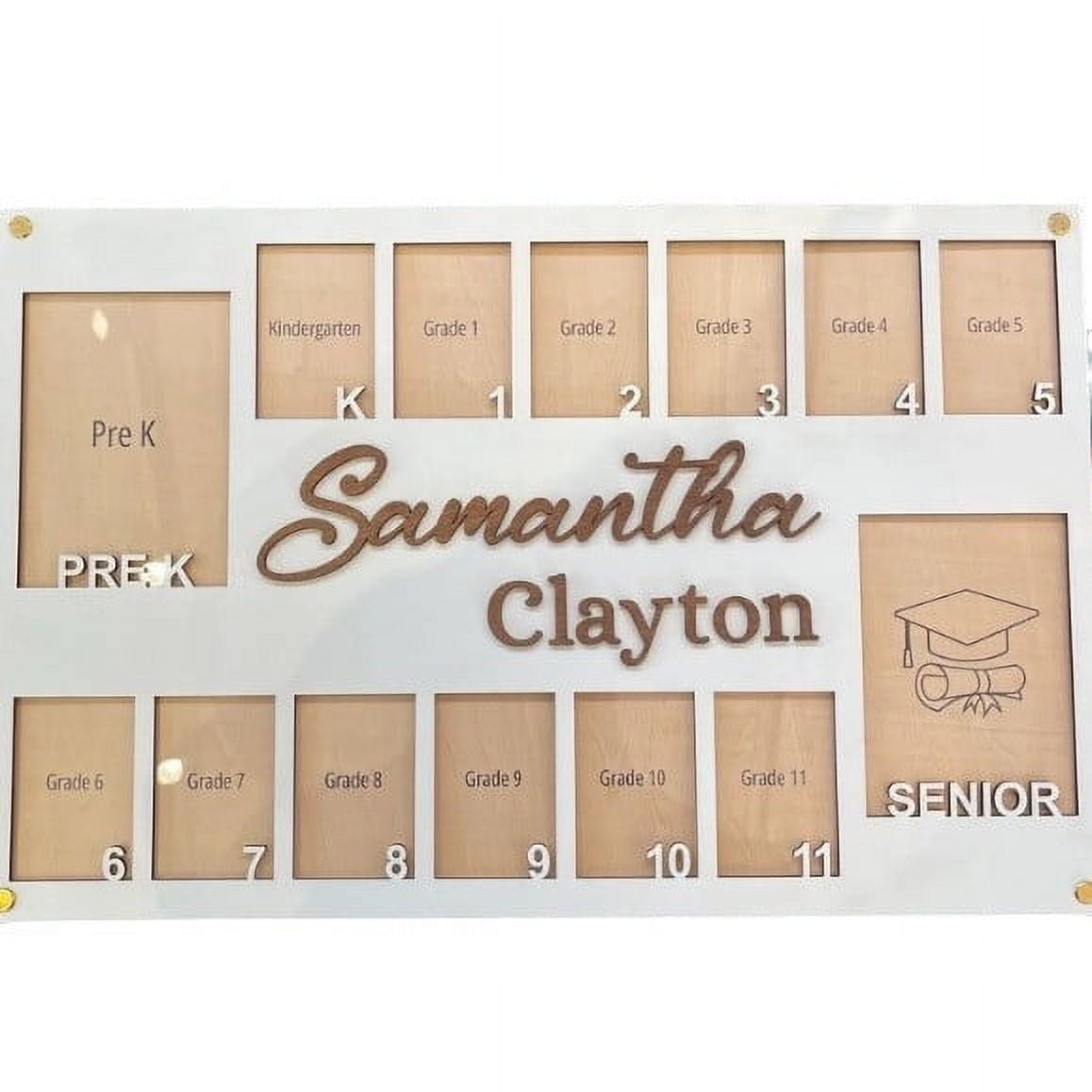 Zhouqiannn Educational Journey Frame Celebrate School From K To ...