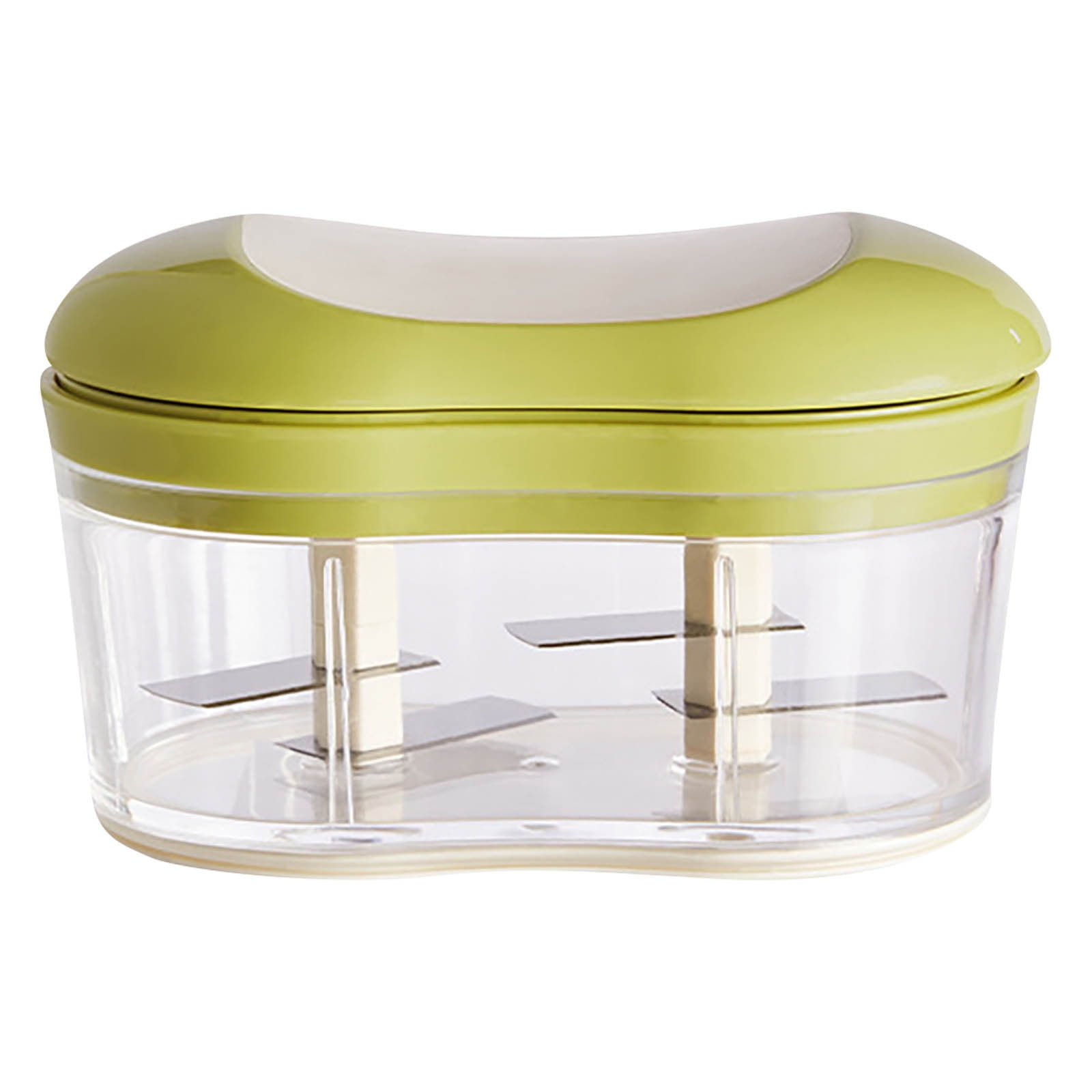 Zhouqiannn Food Chopper Manual Garlic Mincer Onion Vegetable Chopper ...