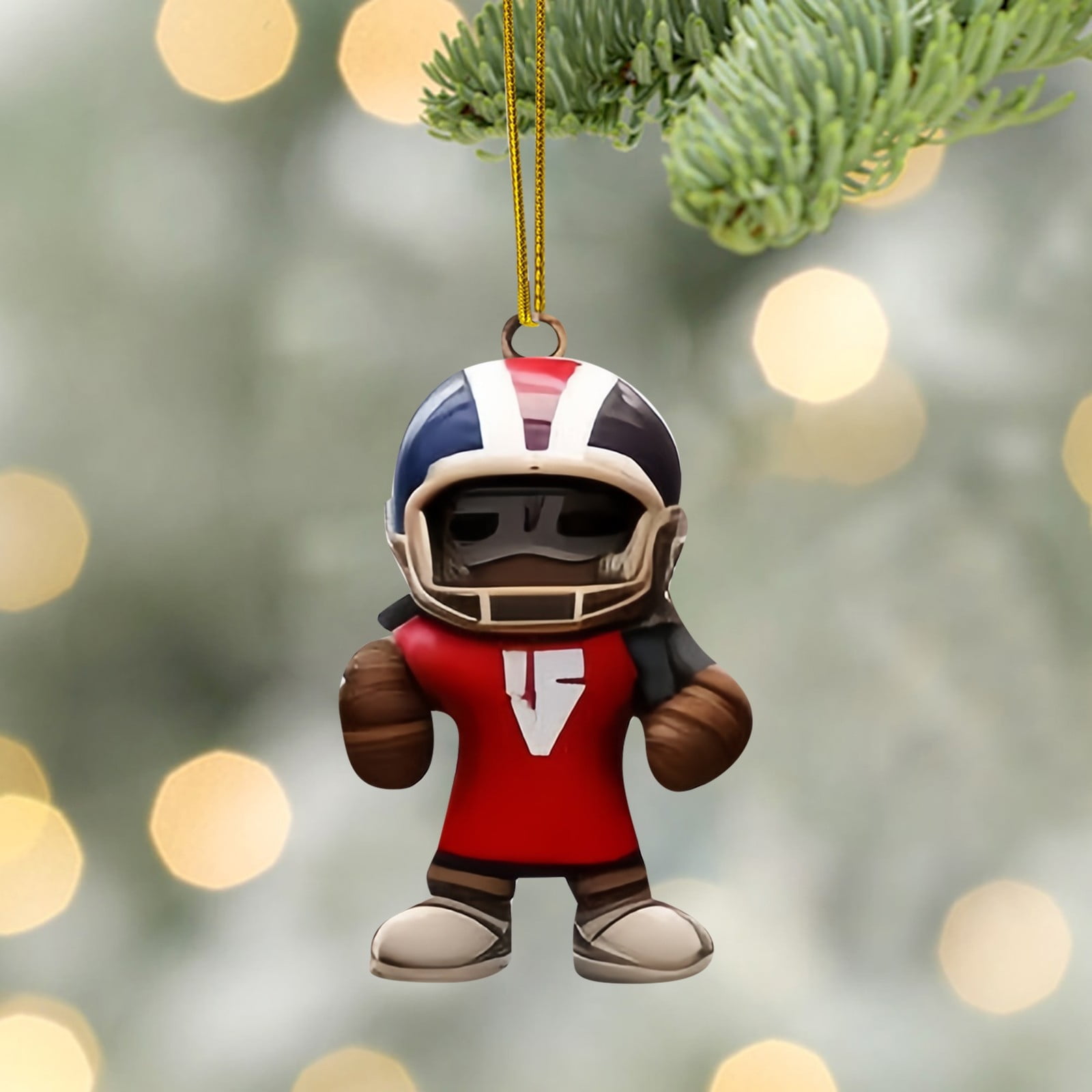 Zhouqiannn Interesting Super Wrist Style Rugby Player Acrylic Statue ...