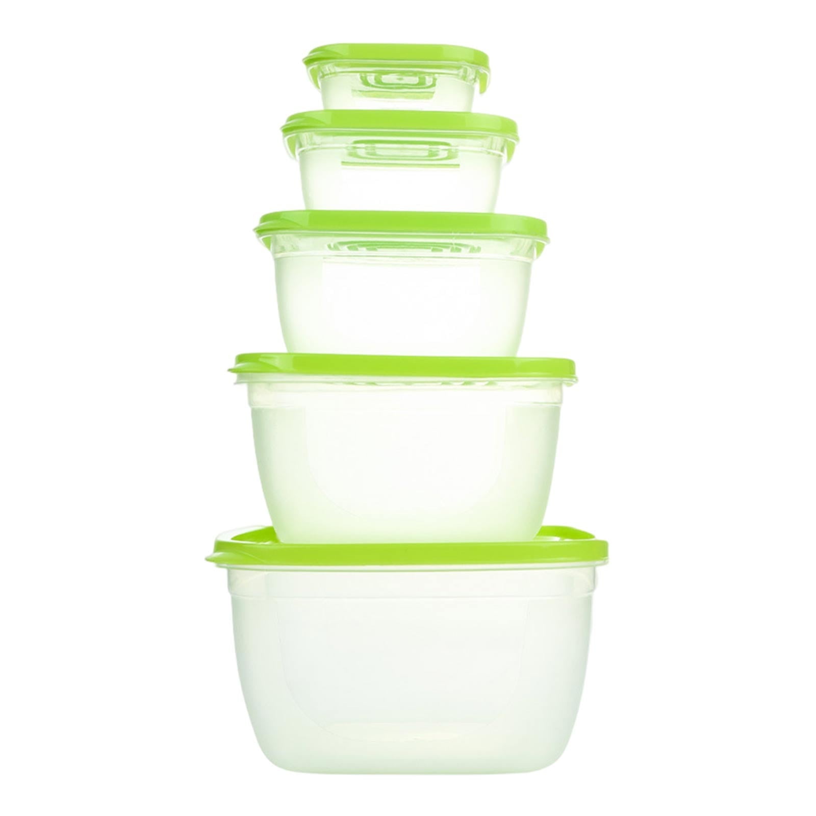 Zhouqiannn Microwave Food Storage Container Set Bowls With Lid Ideal ...