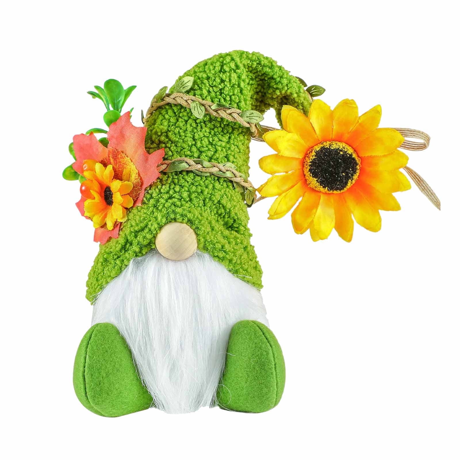 Zhouqiannn New Festival Sunflower Doll Ornament Reindeer Themed ...