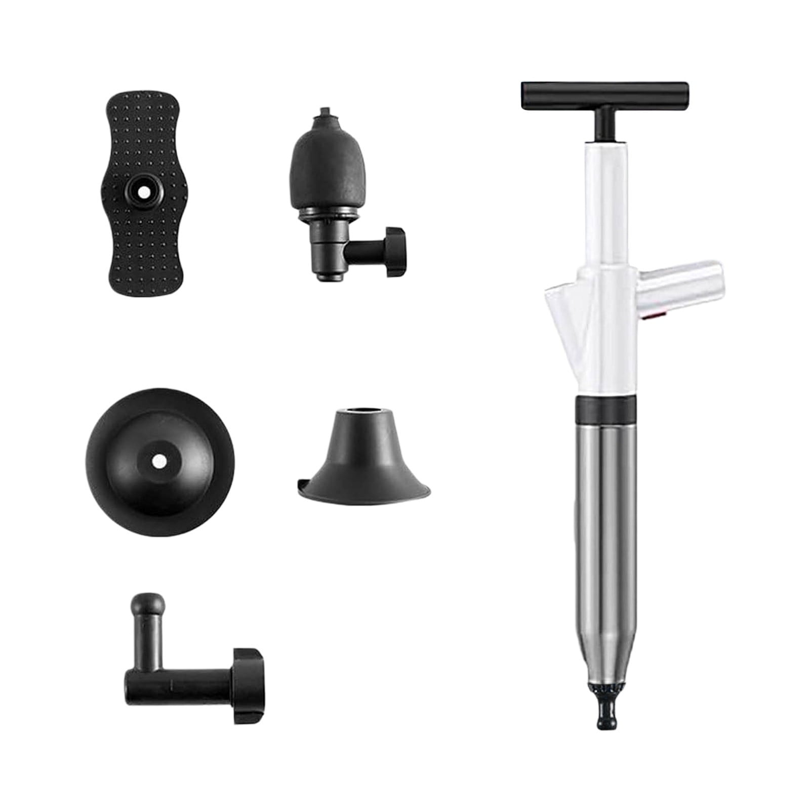 Zhouqiannn Pneumatic Floor Drain Unclogging Tool Powerful Toilet Pipe ...