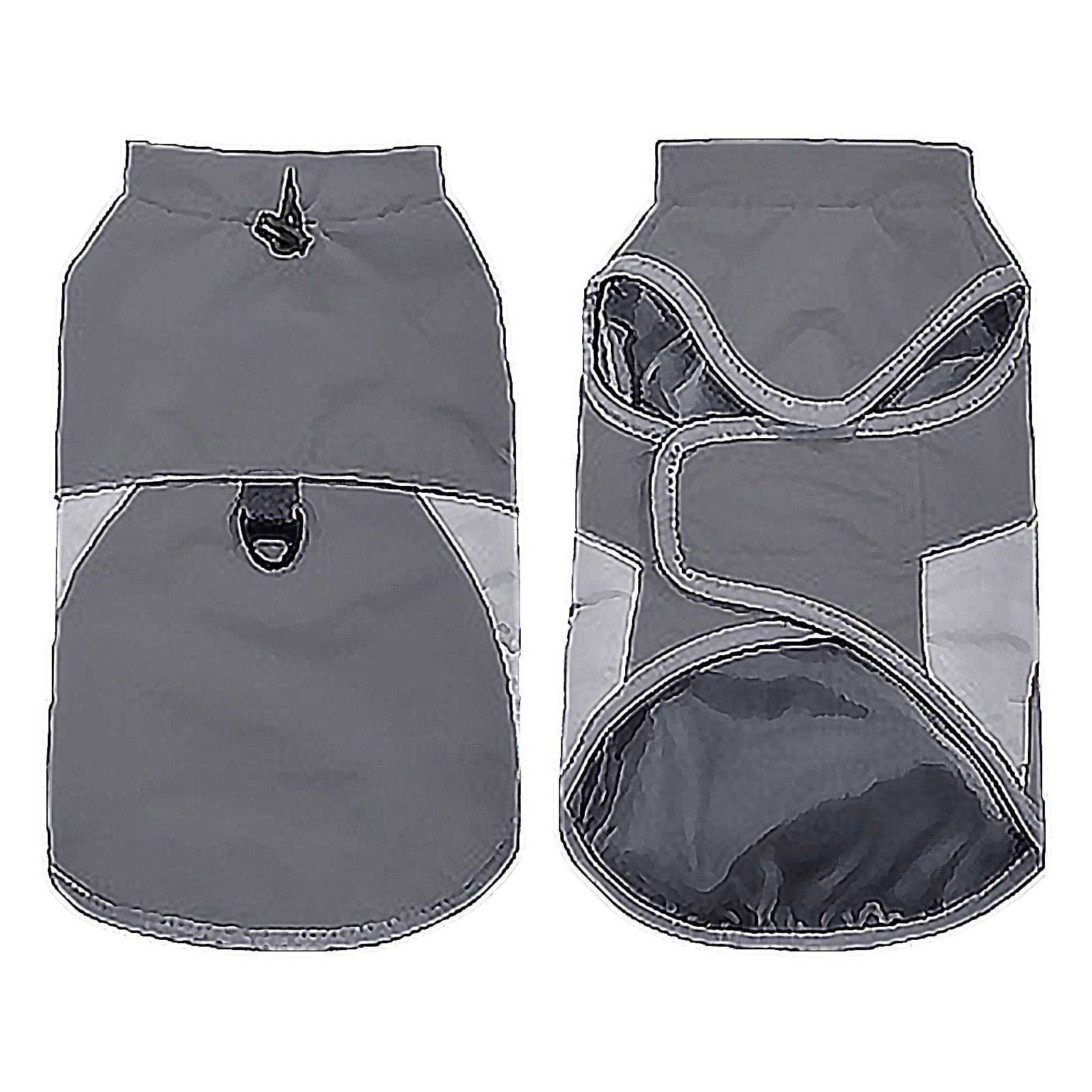 Zhouqiannn Reflective Cat Winter Jacket Adjustable Cold Weather Cat ...