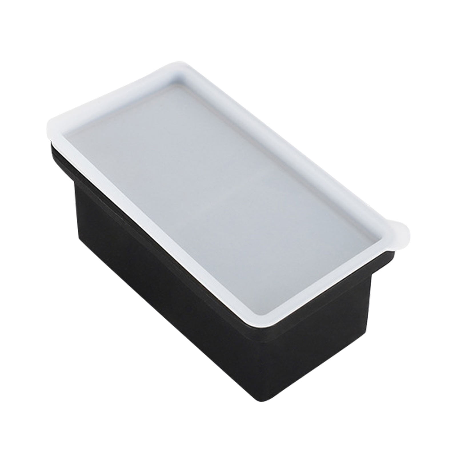 Zhouqiannn Silicone Freezer Tray With Lid Soup Freezer Container 2 Cup ...