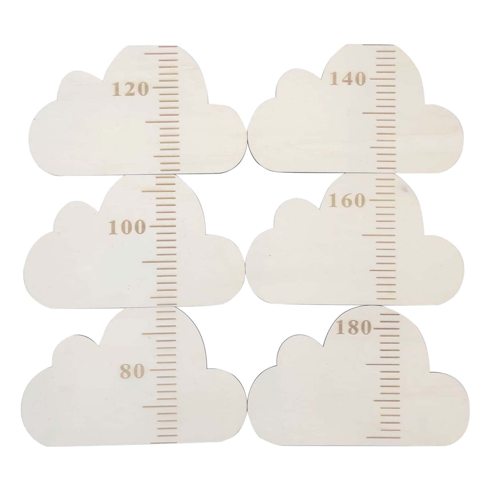 Zhouqiannn Start 80cm Wooden Growth Chart Measure Growth Chart Ruler ...