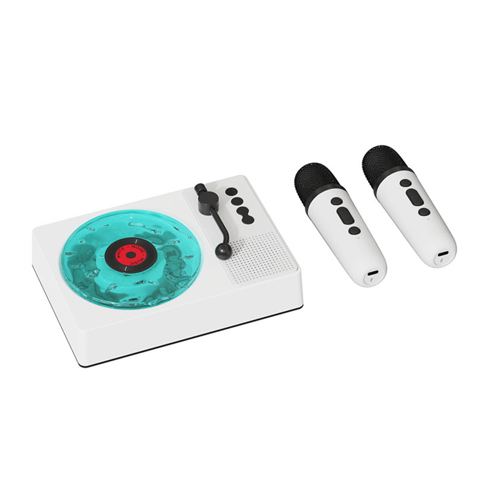 Zhouqiannn The Retro Speaker With Microphone Vintage Record Player With ...