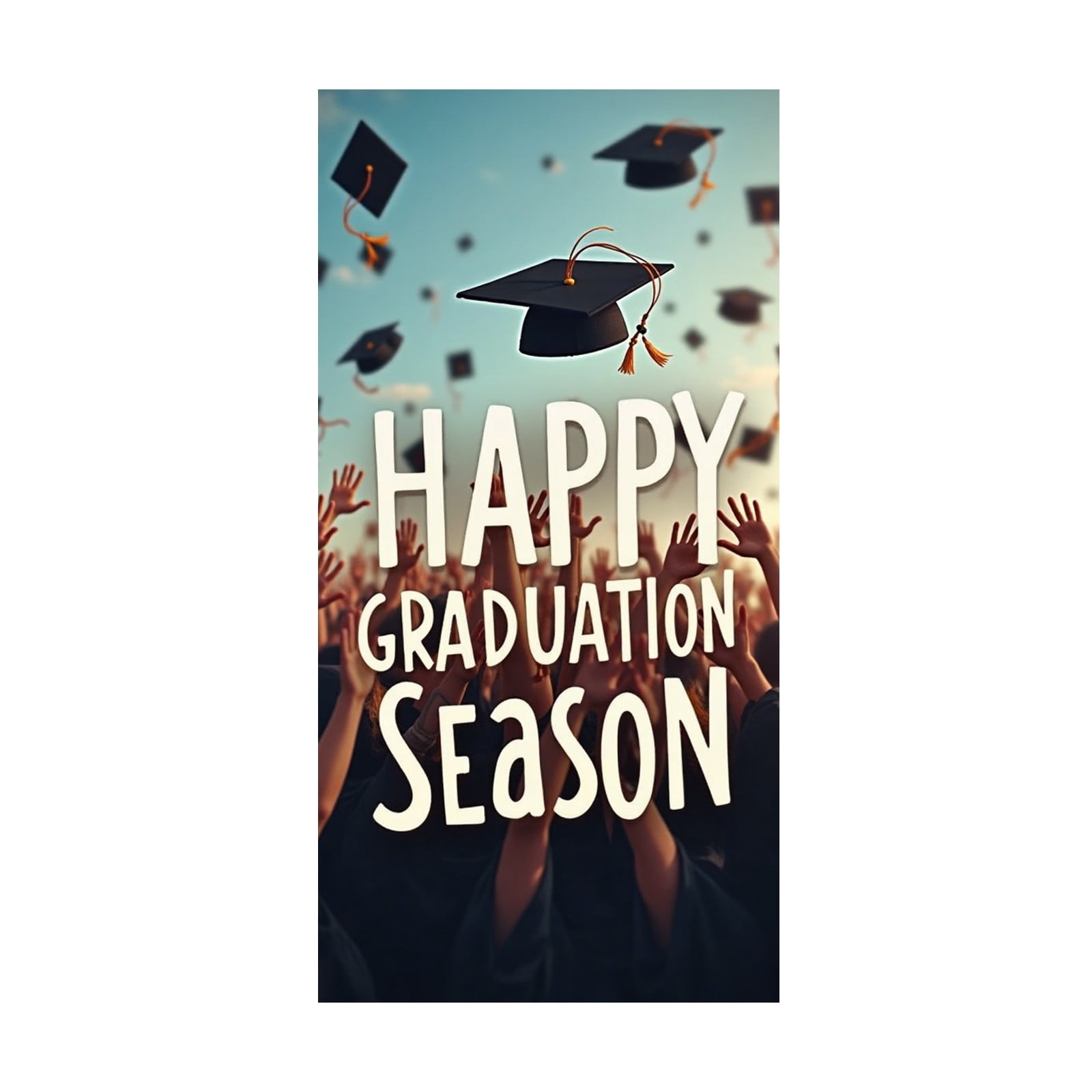 Zhouqiannn Unique Style Graduation Door Curtain Let Joy And Blessing ...