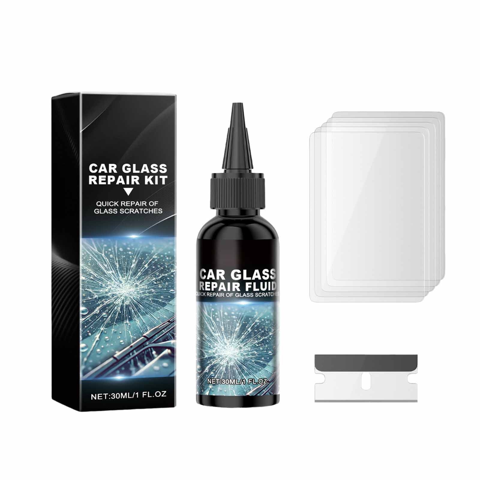 Zhouqiannn Windshield Crack Renovate Kit 2025 New Cracks Glass Renovate Kit Upgrade Car ...