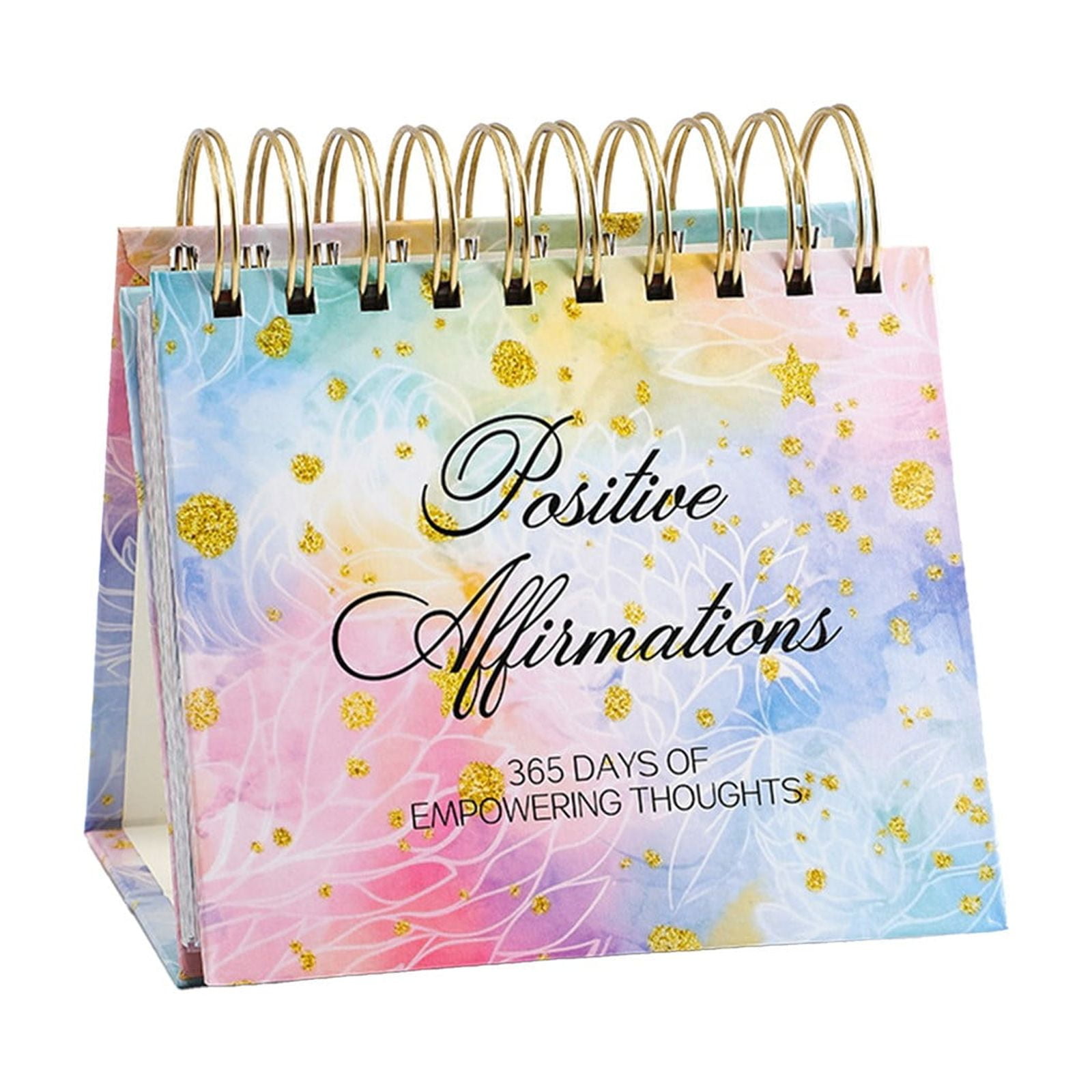Zhourta 2025 New Desk Calendar 365 Days YO Circle 360 ° Flip Thich ...