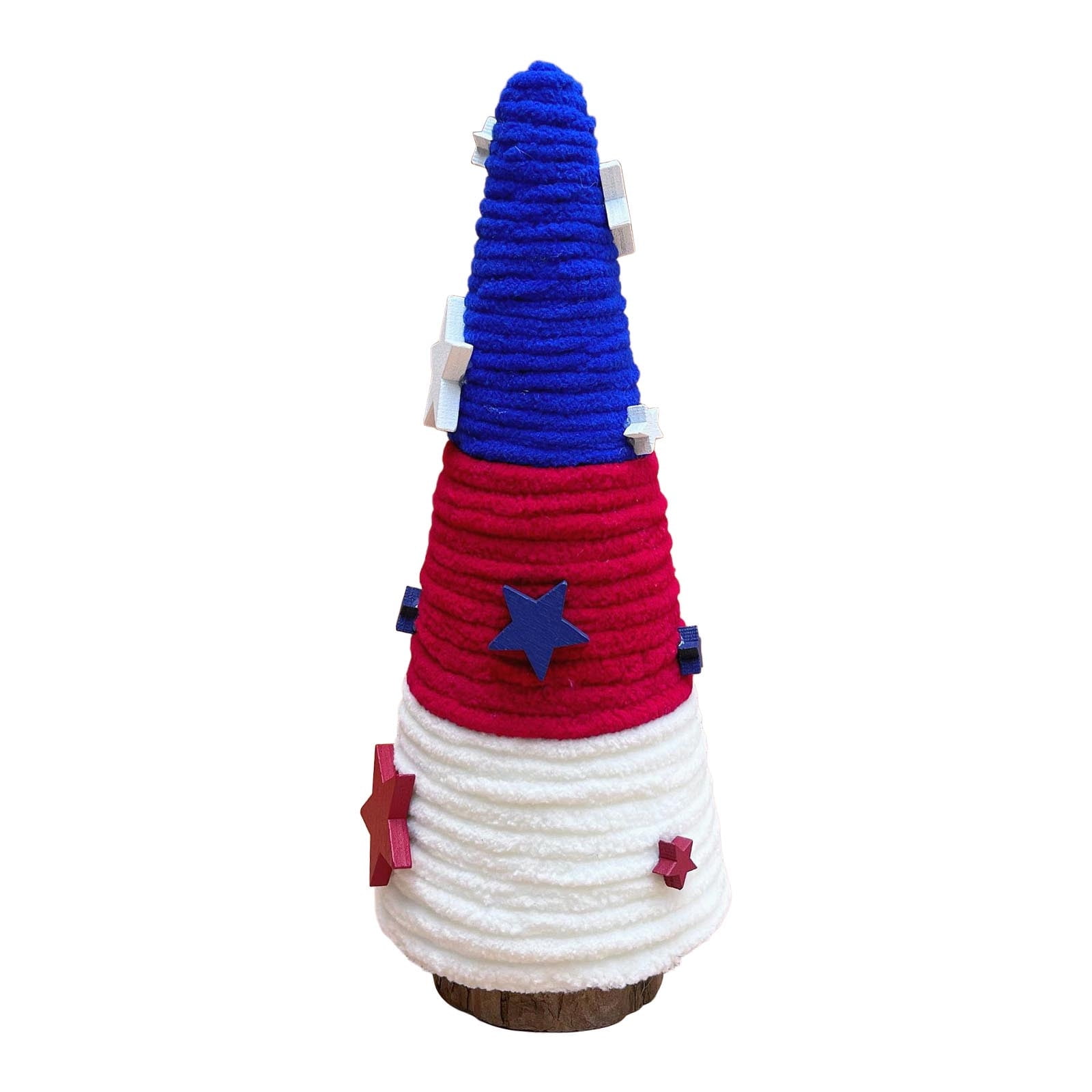 Zhourta 4th of July Cone Shaped Ornament Patriotic Decoration Red White ...