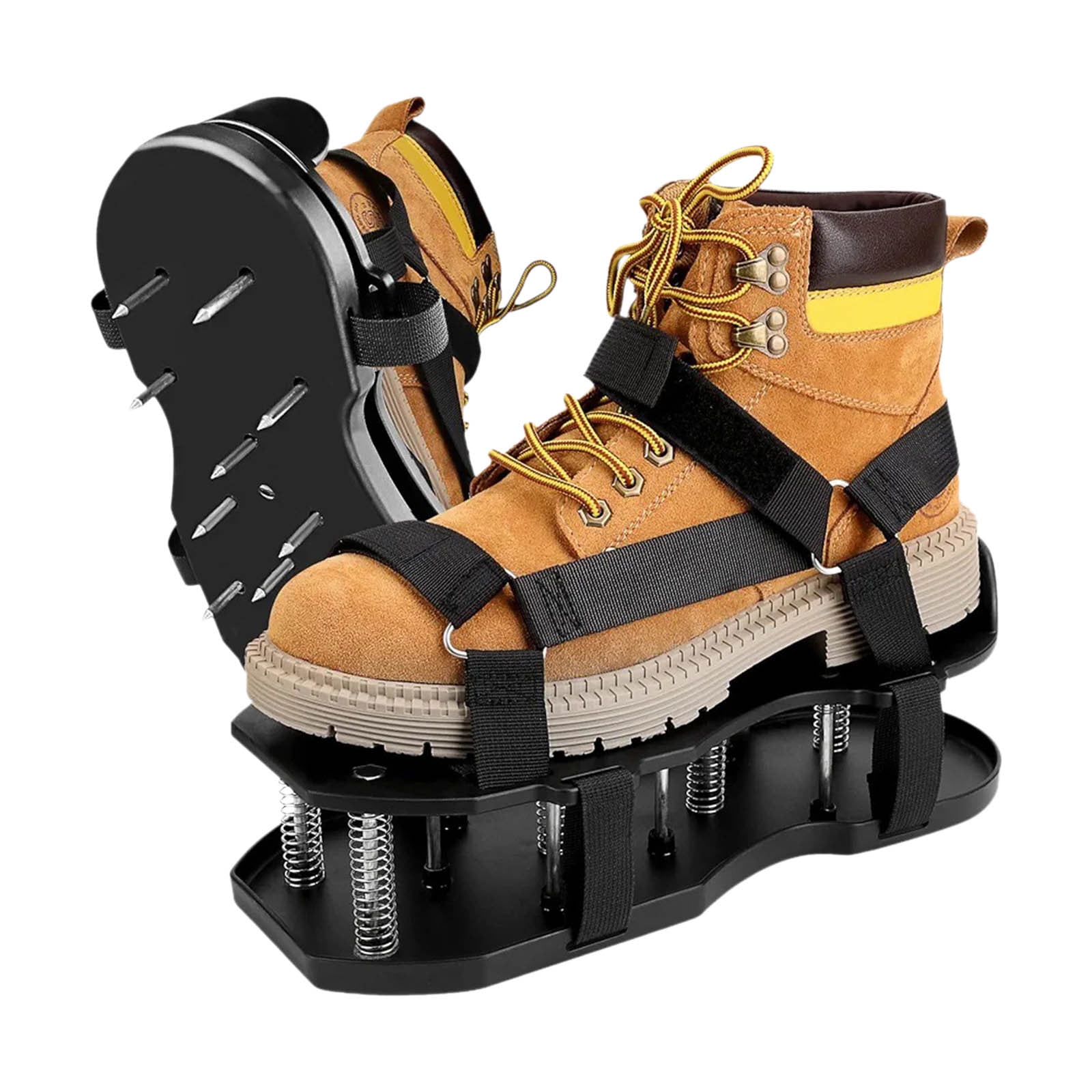 Zhourta Aeration Shoes for Lawn with Adaptable Straps Pre Assembled ...