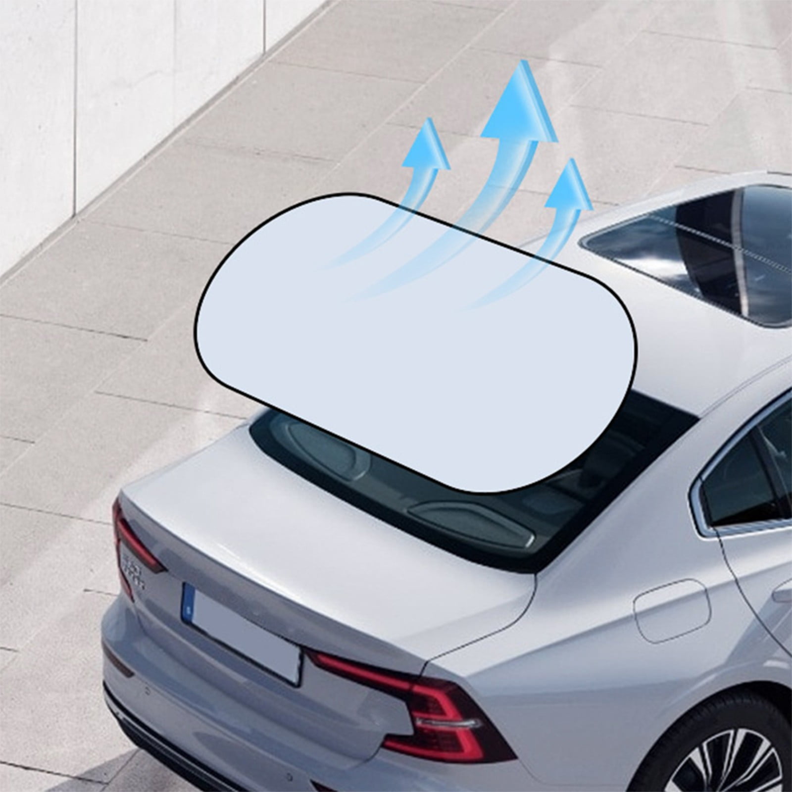 Zhourta Automotive Window Shades for Rear Windshield Titanium Alloy ...