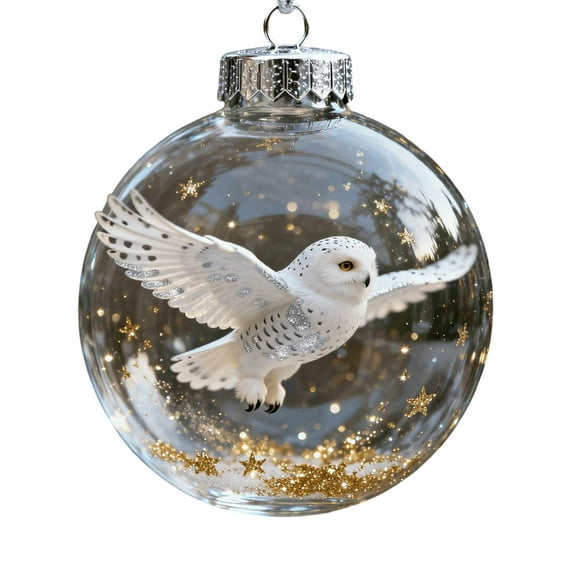 Zhourta Christmas Tree Bird Ornaments Nature Birds Crystal Glass ...
