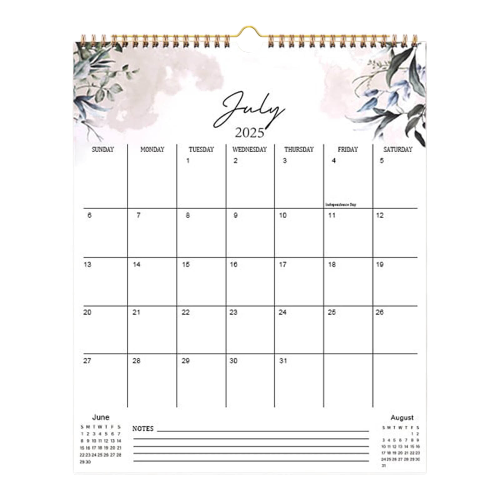Zhourta Creative Flip Calendar July 2025 to December 2026 with Coil ...