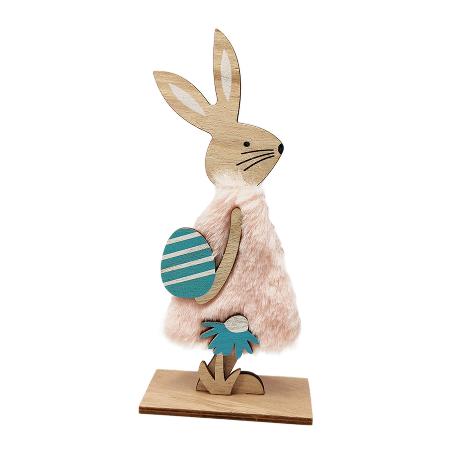 Zhourta Easter Bunny Ornament Home Small Wall Hanging Easter Bunny Fun ...