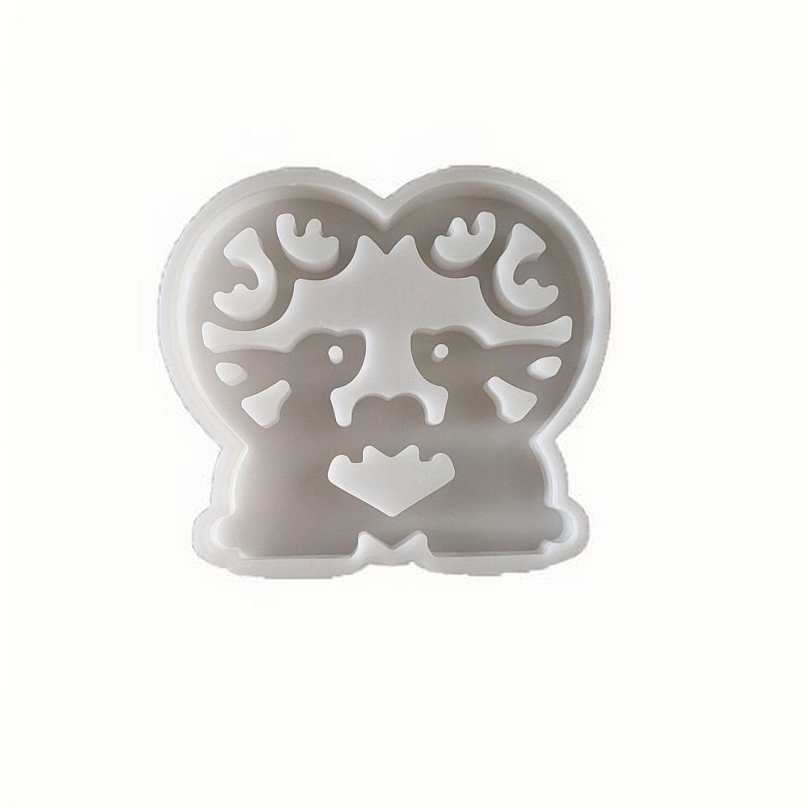 Zhourta Easter Heart-shaped Decoration Cement Gypsum Molds DIY Molds ...