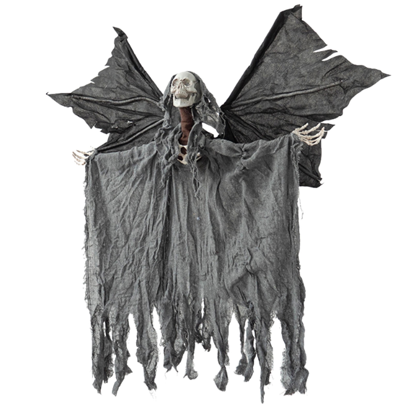 Zhourta Electric Flying Skeleton Ghost Animated Halloween Prop with ...