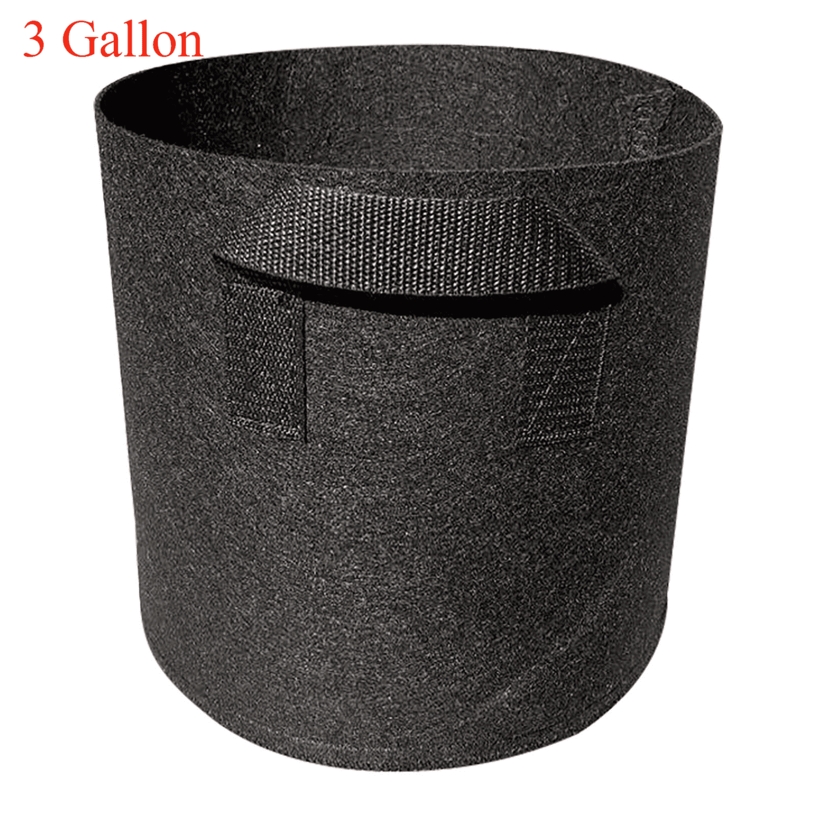 Zhourta Fabric Planters Grow Bags Black Gallon Bag Heavy Cloth Pots ...