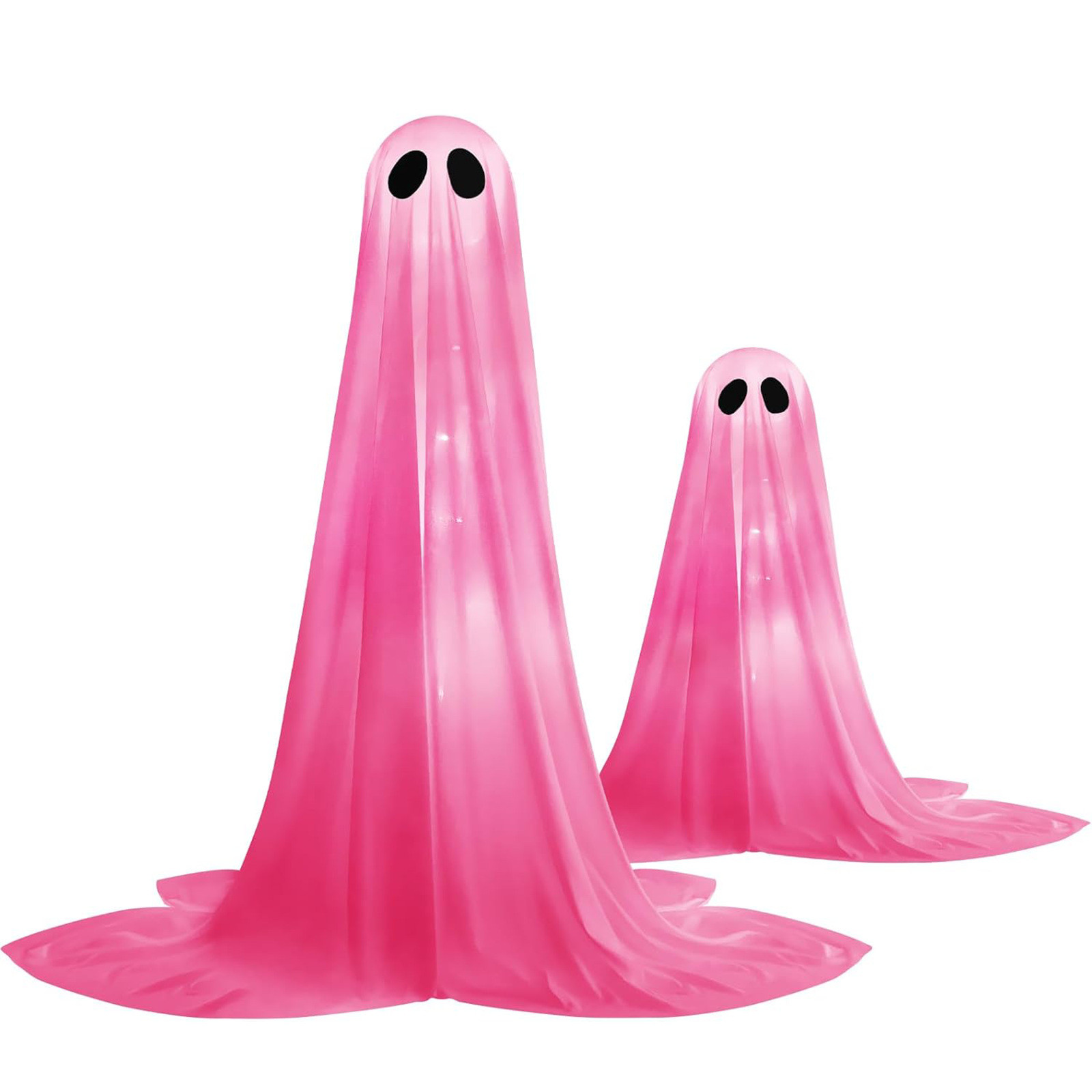 Zhourta Halloween Glowing Ghost with Motion-Activated Sound Effects for ...