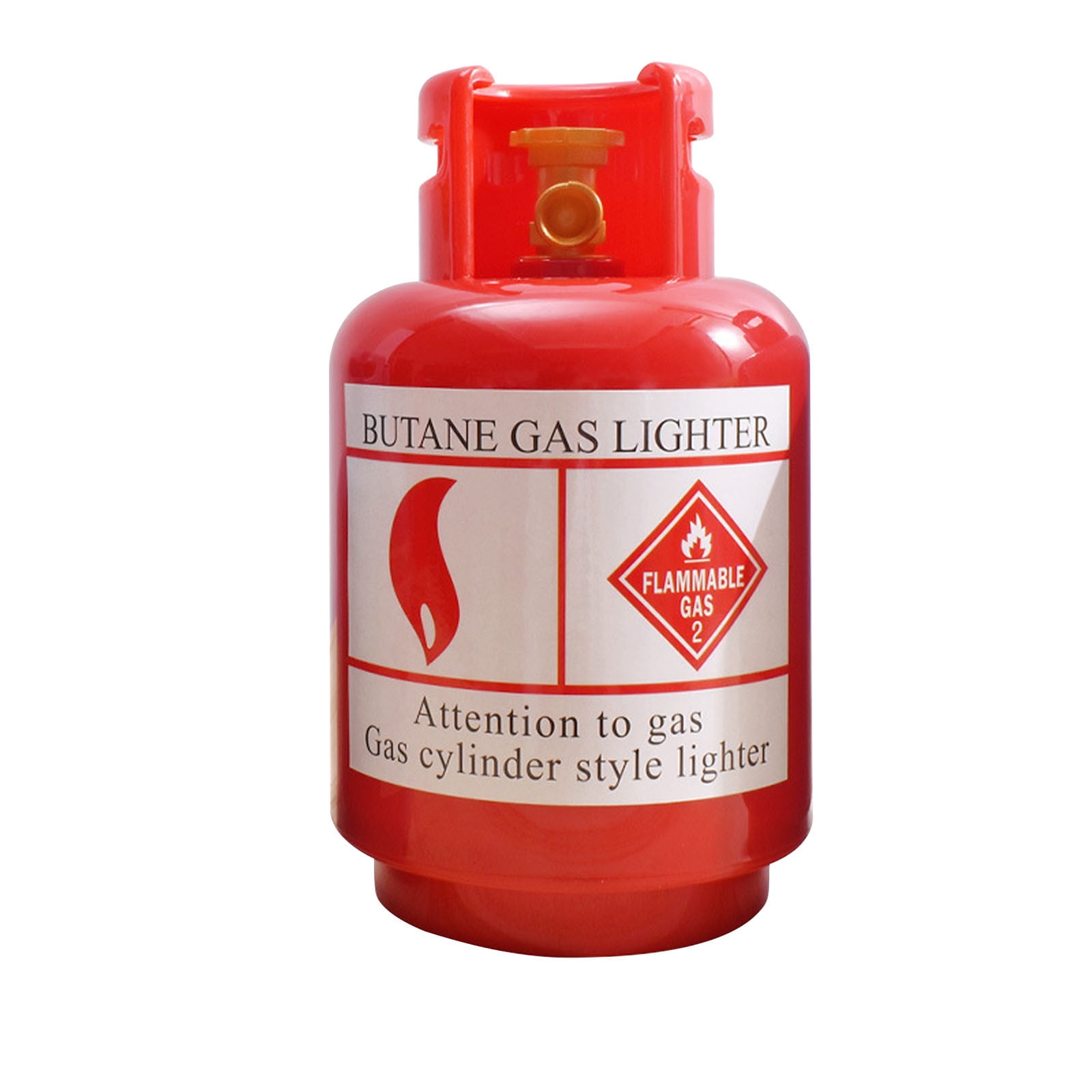 Zhourta Red Gas Cylinder Bank Creative Home Decor Gas Bottle Savings ...
