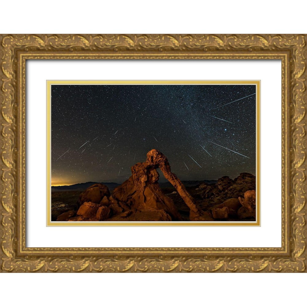 Zhu, Hua 14x11 Gold Ornate Wood Framed with Double Matting Museum Art ...