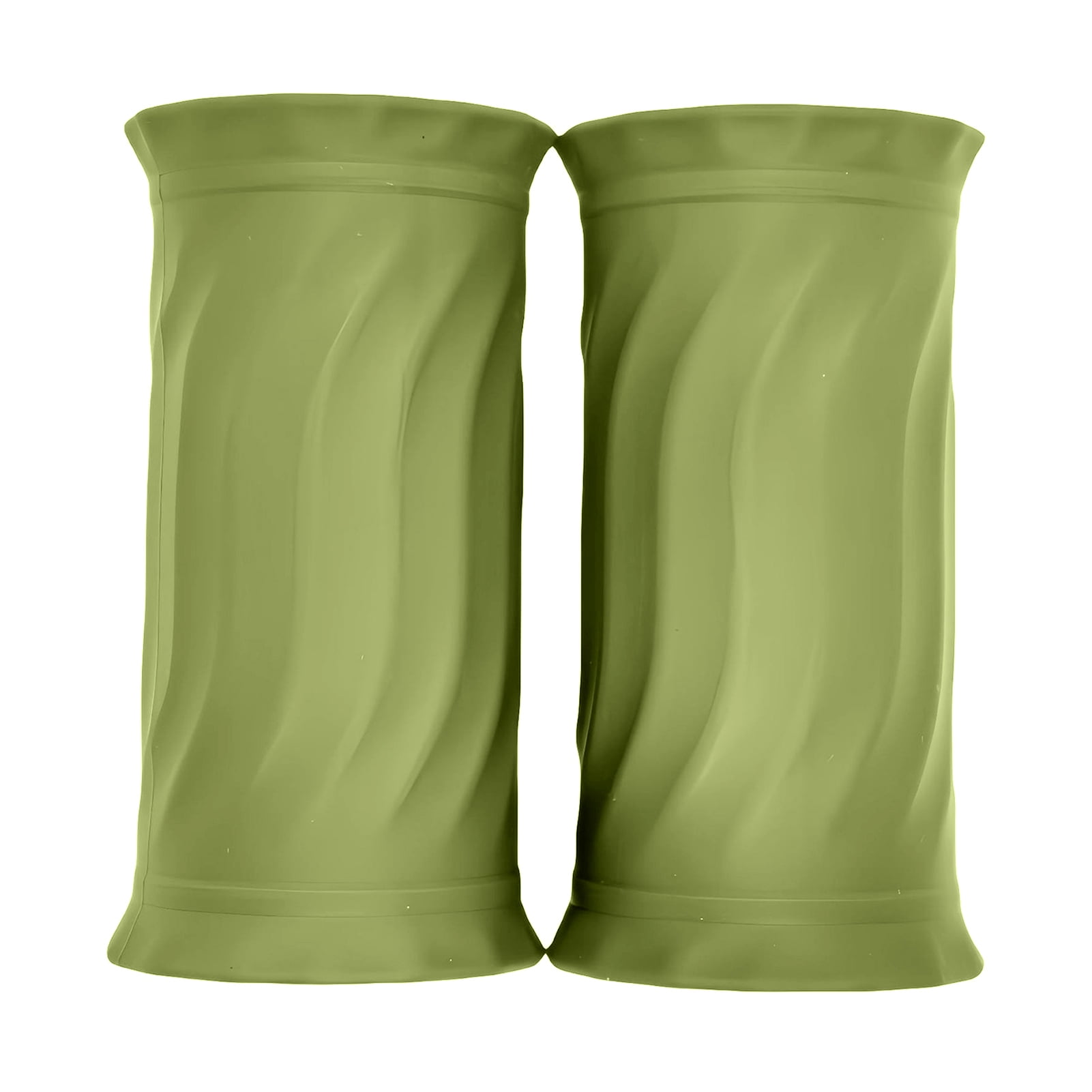 ZhuWa 1/2Pcs Angled Barbell Grips Anti-Slip Ergonomic Weightlifting ...