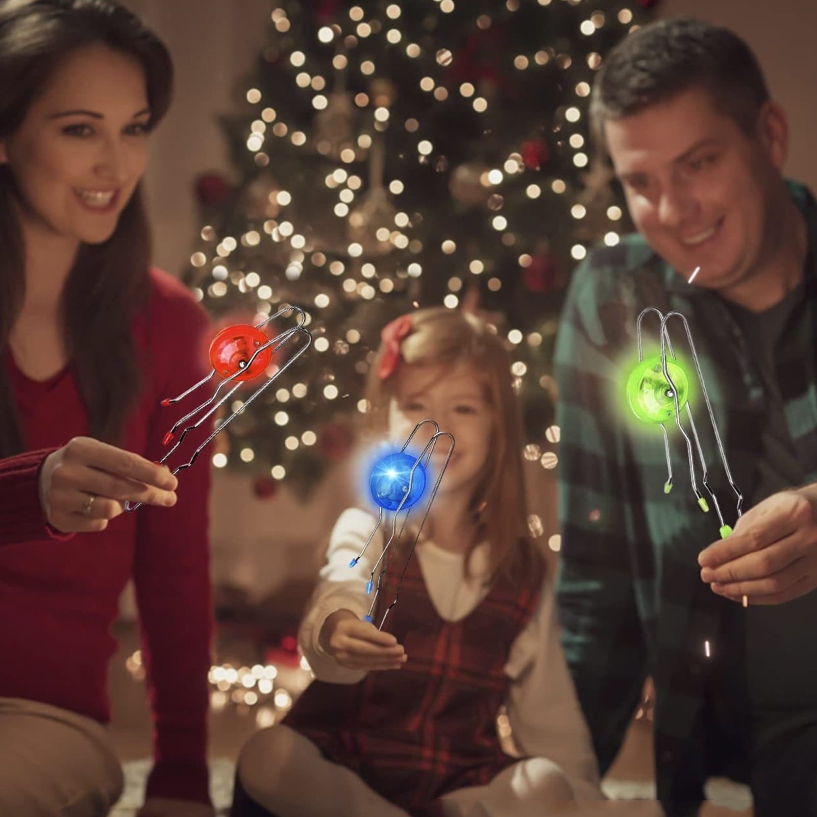 ZhuWa 1/3Pcs Retro Gyro Wheel Toy Stress Relief Light Up Rail Twirler ...