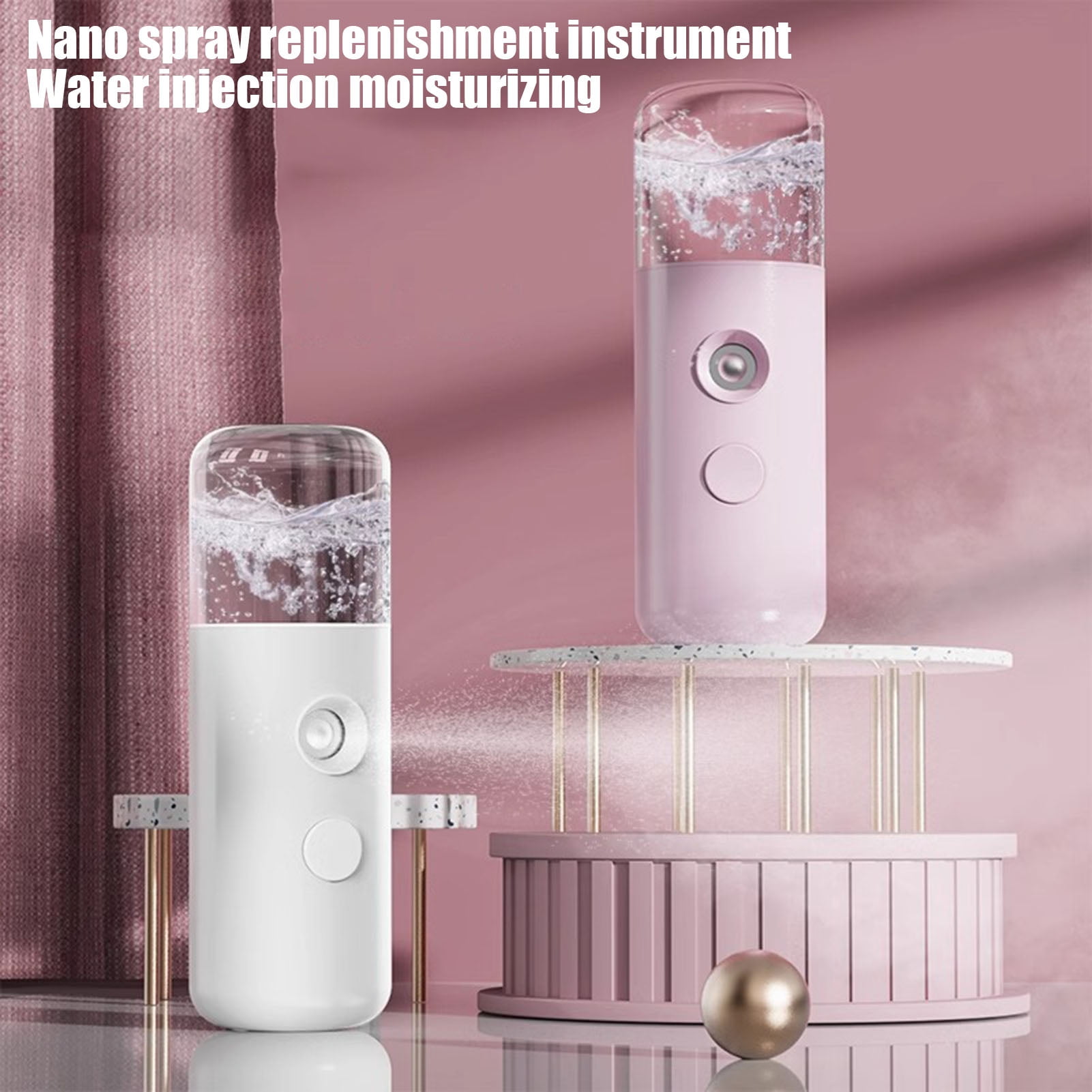 ZhuWa Clearance Air Humidifier, Mini Travel Steamer Rechargeable ...