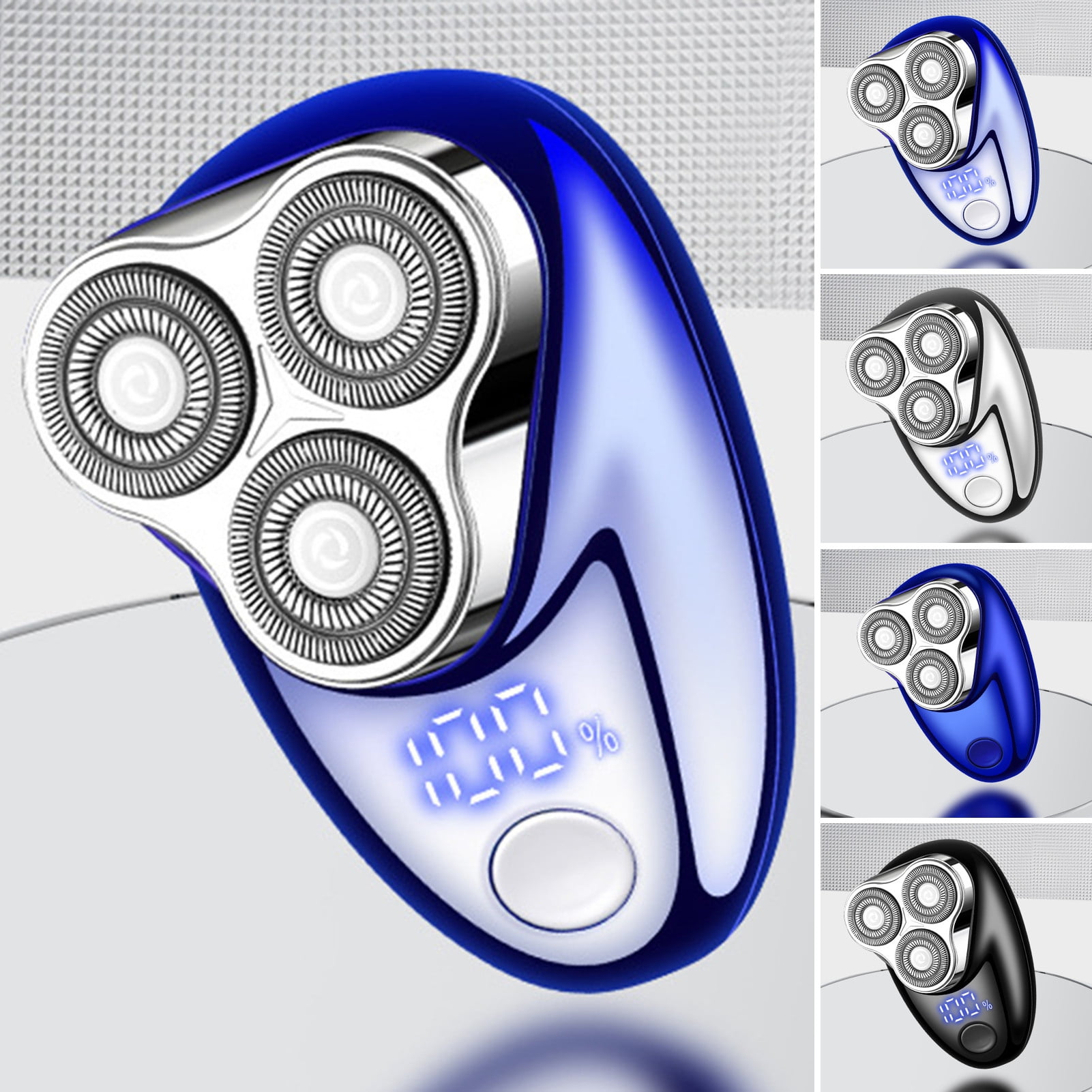 ZhuWa Clearance Electric Shaver, Men Electric Shaver Digital Display ...