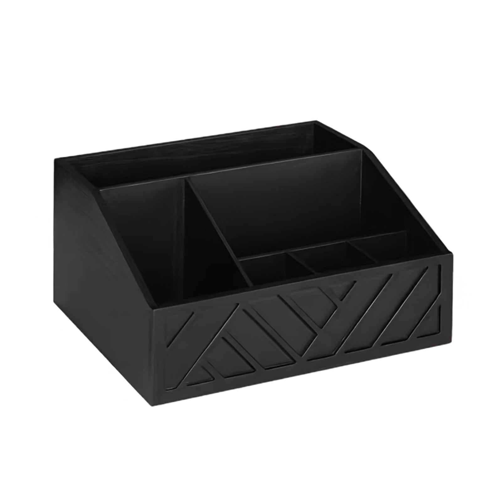 ZhuWa Rustic Wood Paper Plate Dispenser Caddy Organizer Countertop ...