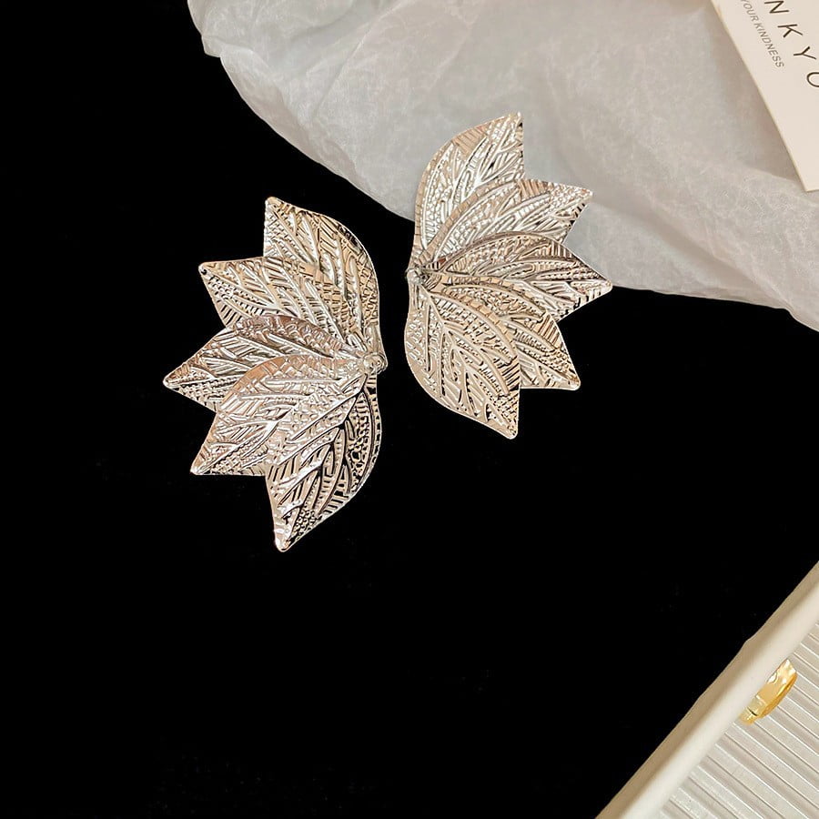 Zhuge 1 Pair Drop Dangle Hoop Earrings, Sleek Minimalist Modern Design ...