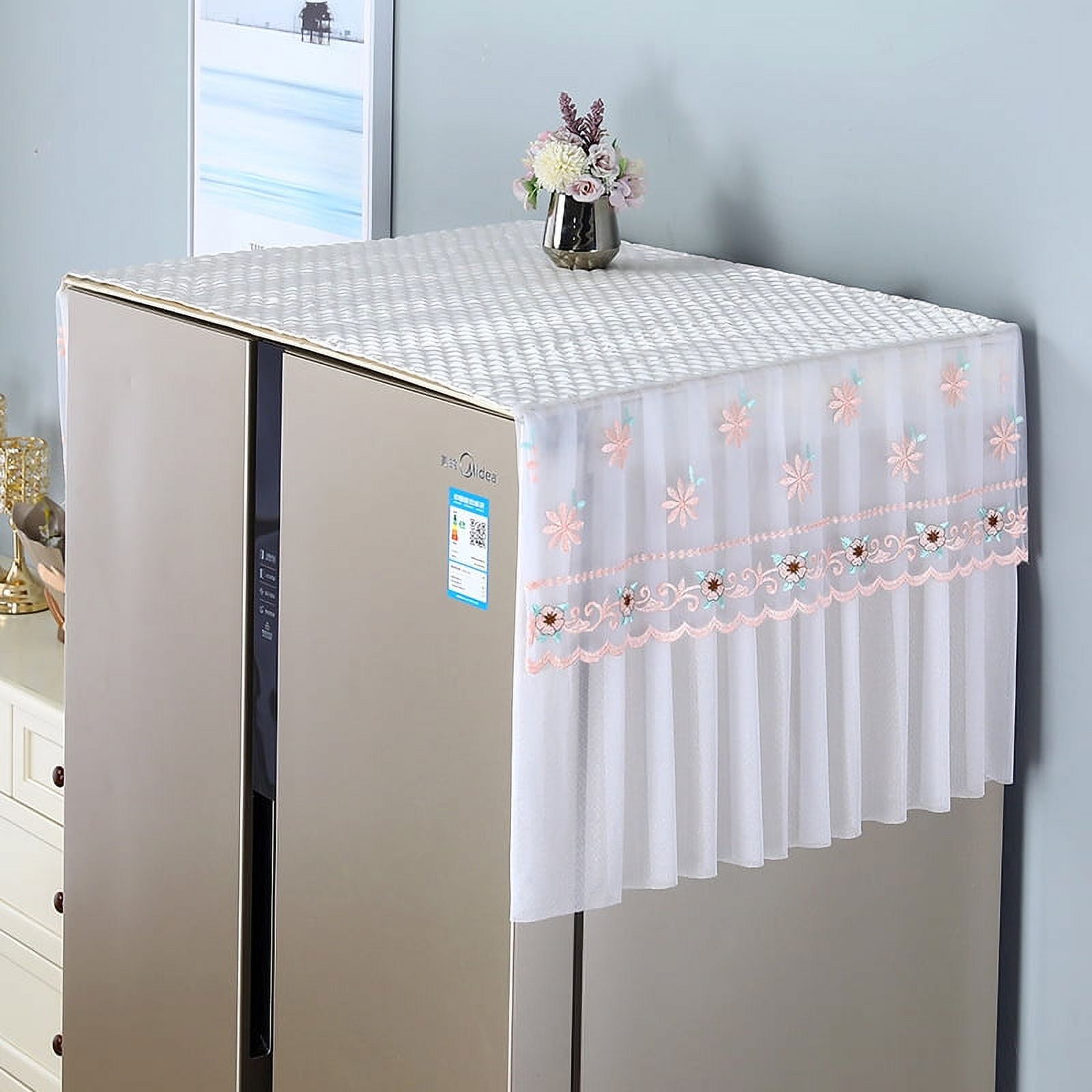 Zhuge 1 piece anti slip refrigerator dust cover cloth, washing machine ...