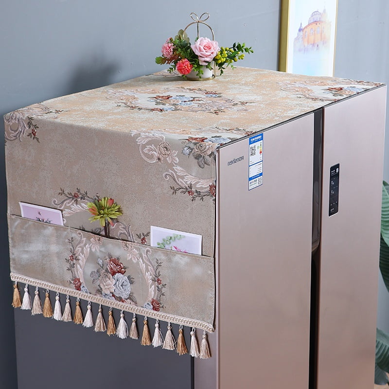 Zhuge 1 piece refrigerator dust cover, waterproof and oil proof ...