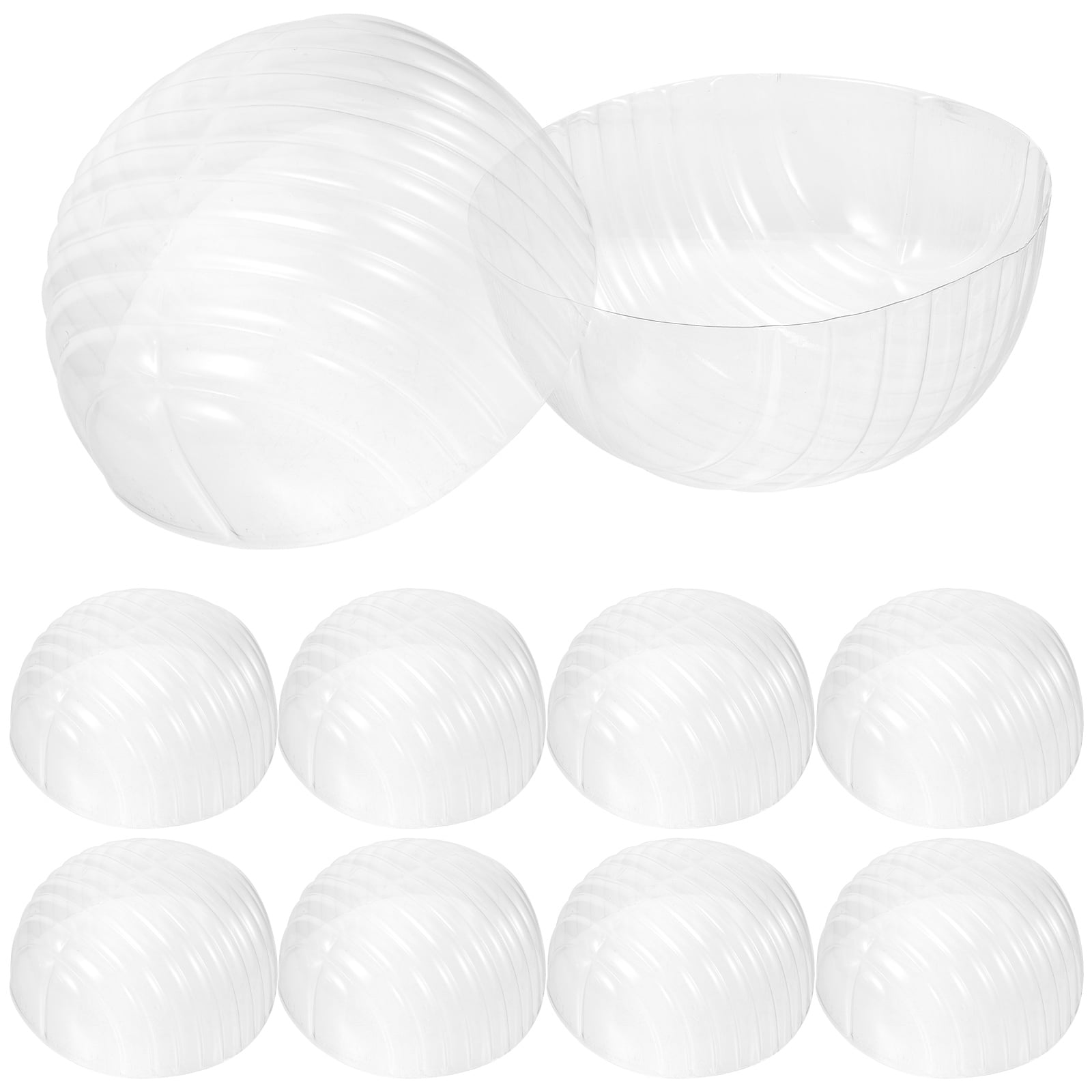 Zhuge 10-Pack Clear Plastic Baseball Cap Shapers - Stable Display ...