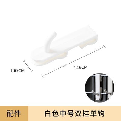 Zhuge 10 piece hook mesh sheet, nail free plastic hook, wire mesh shelf ...
