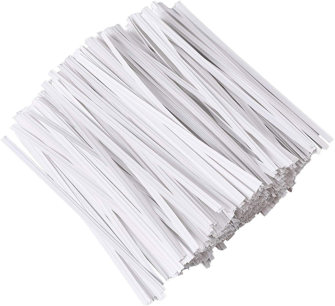 Zhuge 1000Pcs Twist Ties 4" Bread Ties Closure Tie for Tying Bread ...