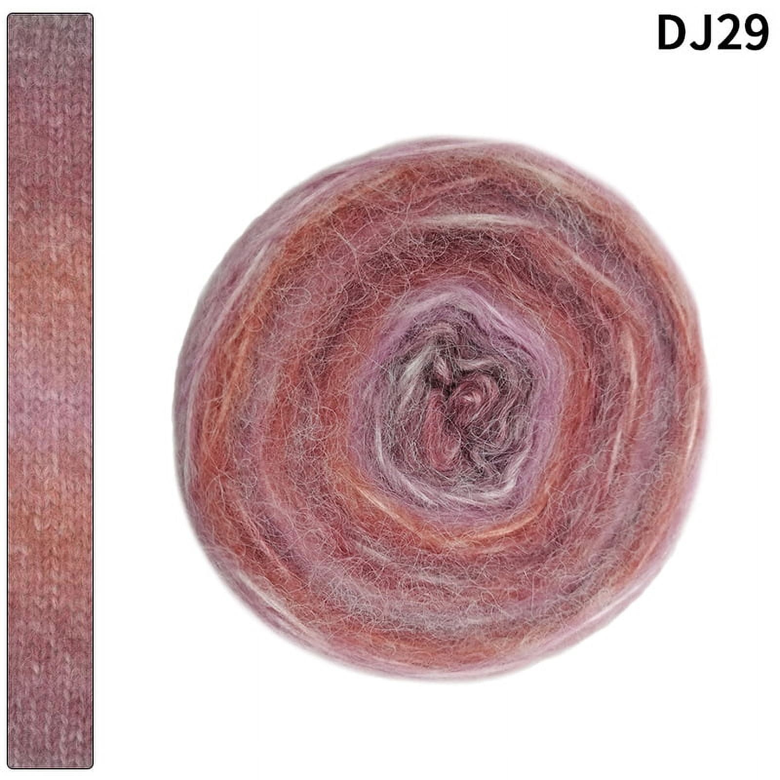 Zhuge 100G Yarn Whirl , 58% Acrylic Yarn for Crocheting, Softly Color ...