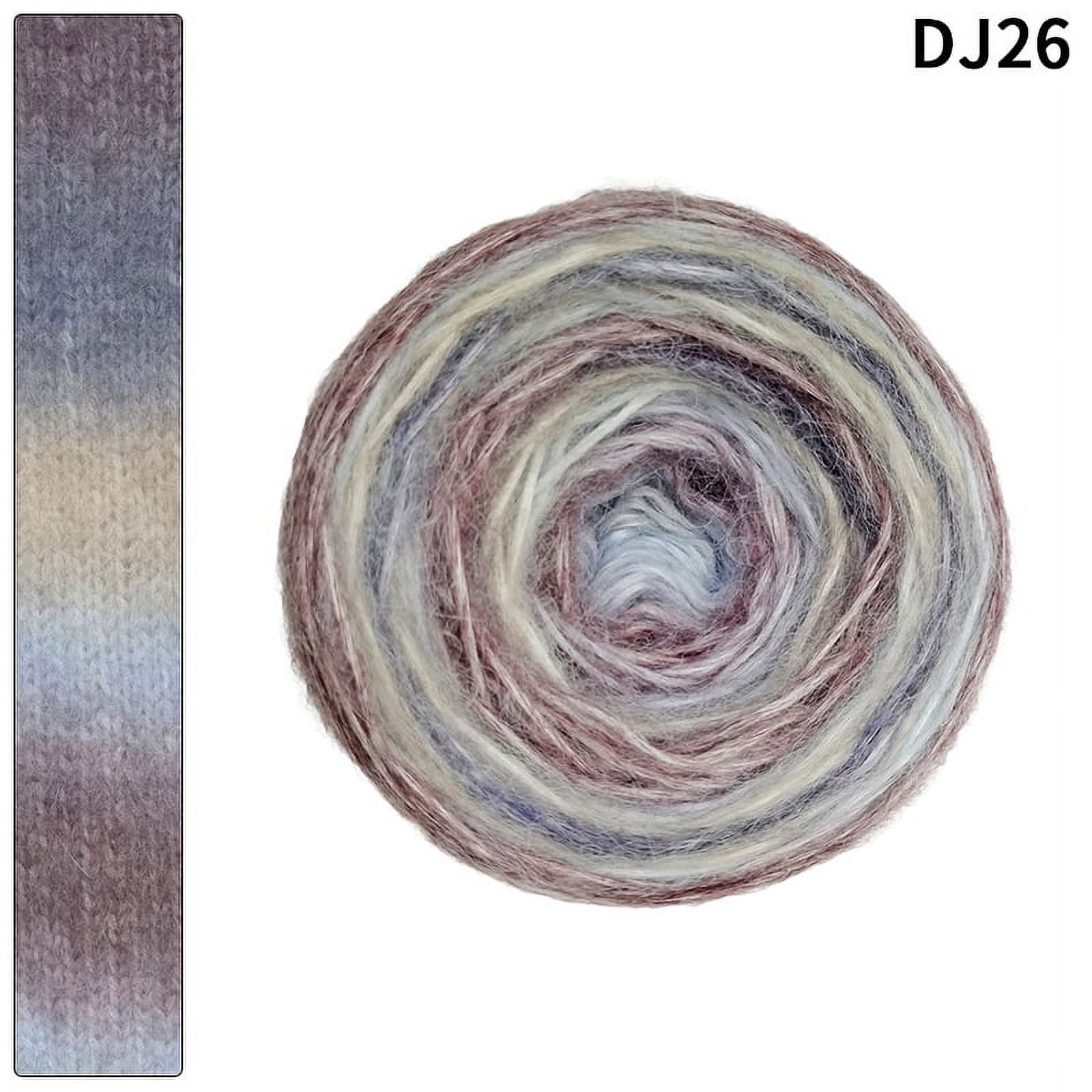Zhuge 100G Yarn Whirl , 58% Large Softly Color Changing Acrylic Yarn ...