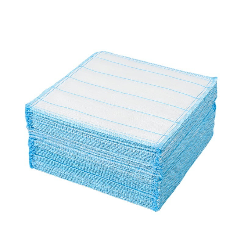 Zhuge 10Pcs 5Layer Gauze Kitchen Washcloth - Long Lasting Soft Lint ...