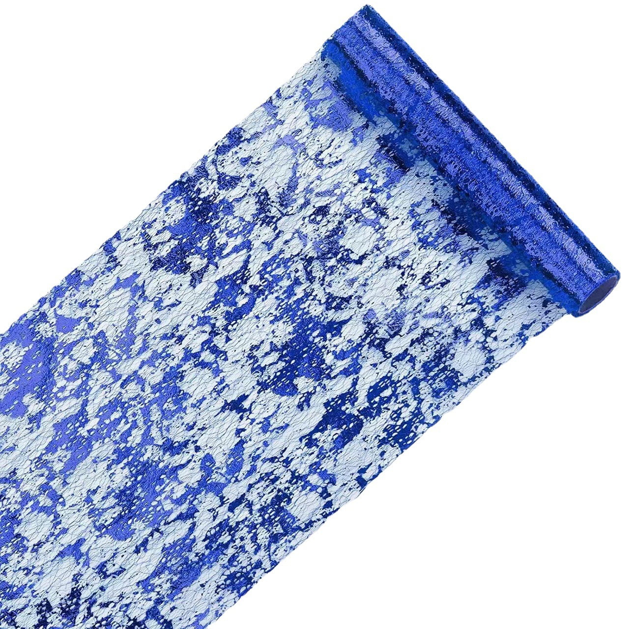 Zhuge 11"x108" Glitter Metallic Table Runner, Thin Mesh Sparkle Roll ...