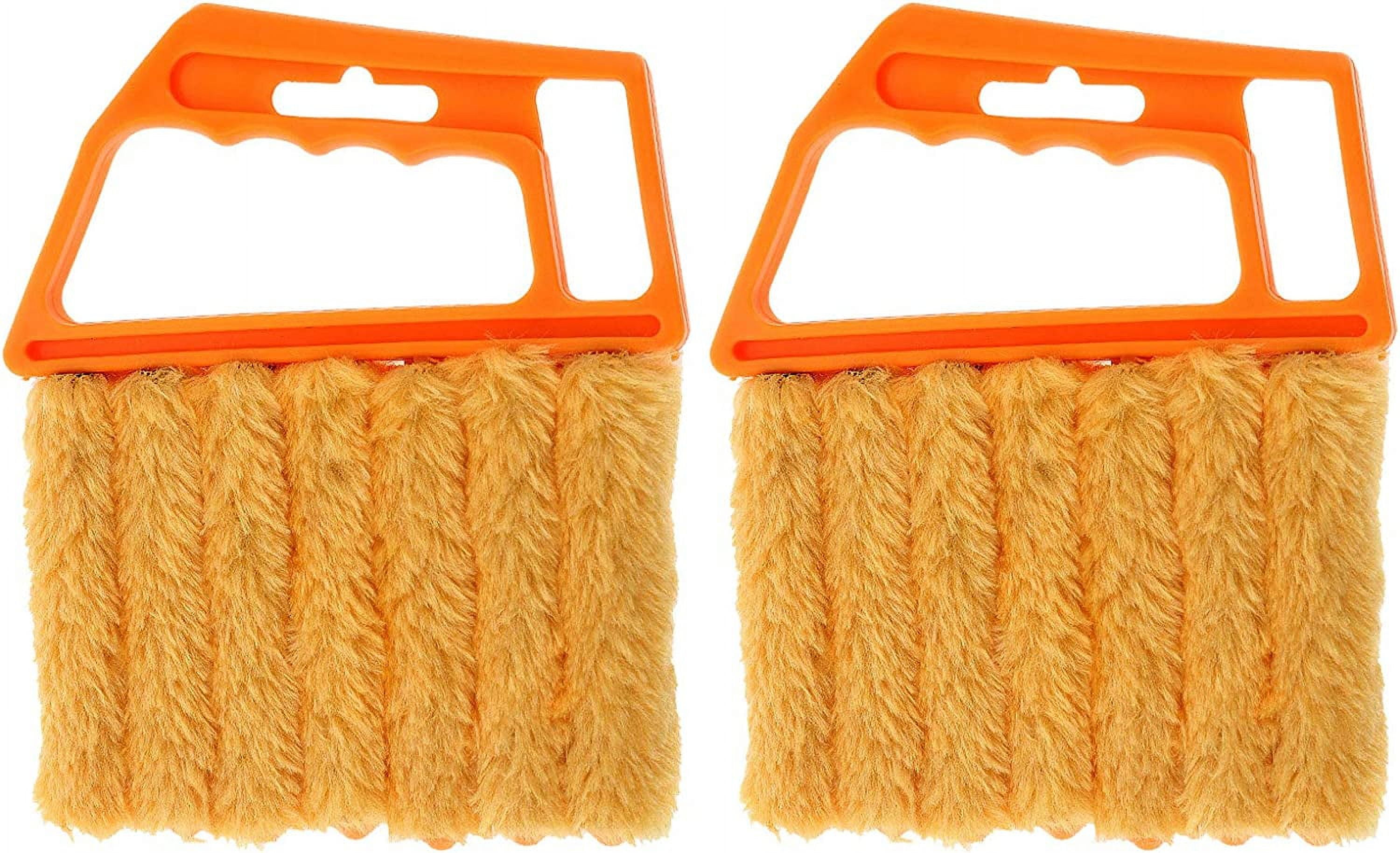 Zhuge 2 Pack 7 Finger Dusting Cleaner Tool, Mini Hand-held Blind Duster ...