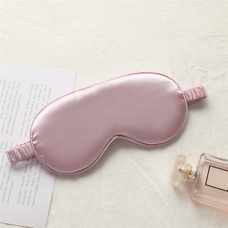 Zhuge 2-Pack Silk-Like Satin Sleeping Eye Masks, Blackout Blindfolds ...